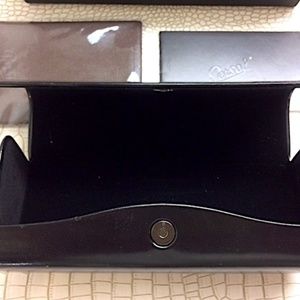 Persol | Accessories | Very Rare New Persol Black Leather Eye Glass ...